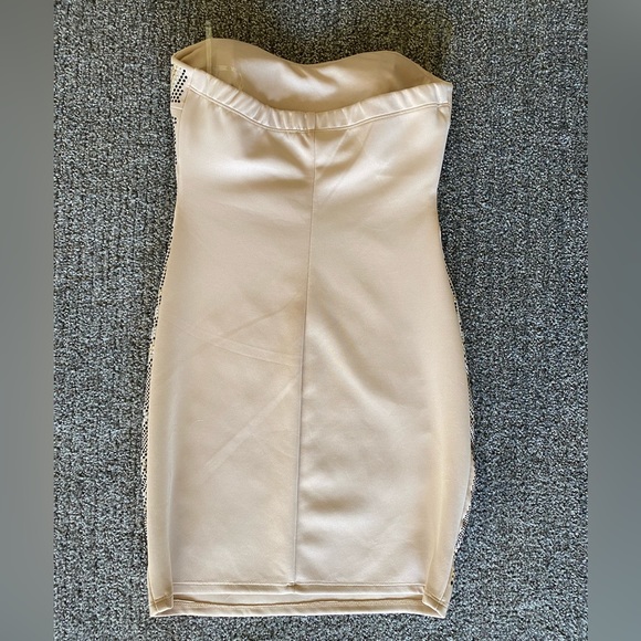 Dresses | Bejeweled Geometric Bodycon Mini Dress | Poshmark